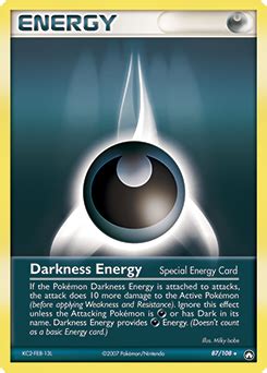 Darkness Energy Ex Power Keepers Tcg Card Database