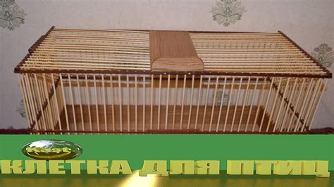 КЛЕТКА для птиц СВОИМИ РУКАМИ Youtube