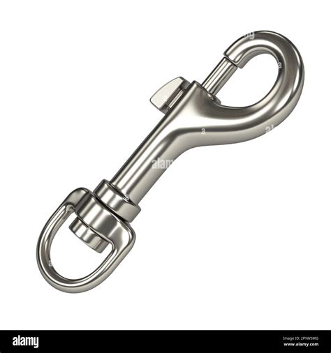 Trigger Hook 3d Rendering Illustration Isolated On White Background
