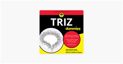 ‎triz For Dummies By Lilly Haines Gadd On Apple Books