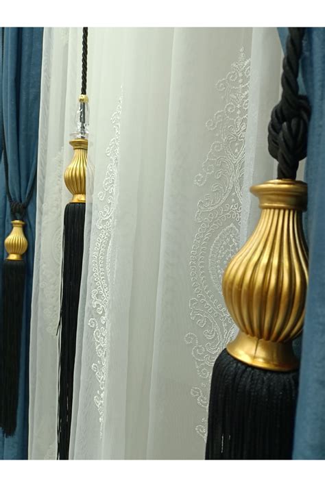 Tİeback Fon Perde Tavan Bağlama Kuka Braçol Perde Seti Siyah Fiyatı Yorumları Trendyol