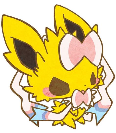 Jolteon W Sylveon Bows Cute Pokemon Pokemon Eeveelutions Pokemon Art
