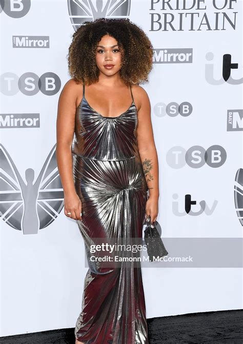 Ruby Barker Wears The Dazed Dress For The Pride Of Britain — Georgia Hardinge