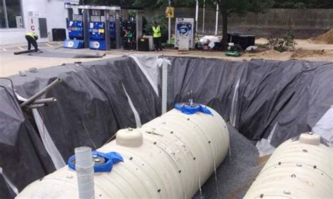 Gas Station Underground Tanks