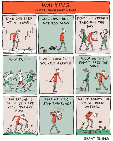 Incidental Comics Walking