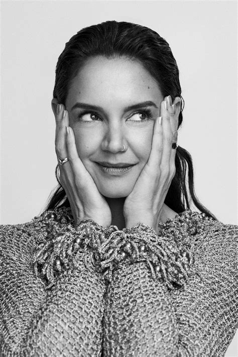 Katie Holmes Glamour April 2023 • Celebmafia