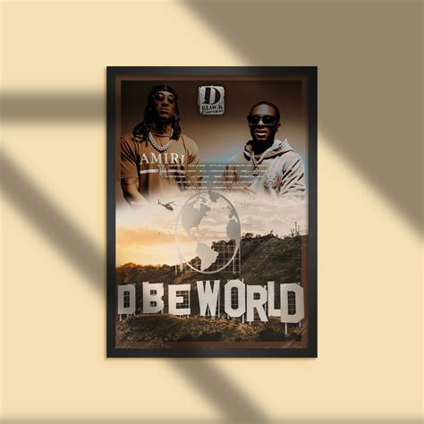 D Block Europe Dbe World Music Posterprint Styling Walls