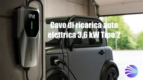 Cavo Di Ricarica Auto Elettrica 36 Kw Tipo 2 In Offerta A 13775 € Su