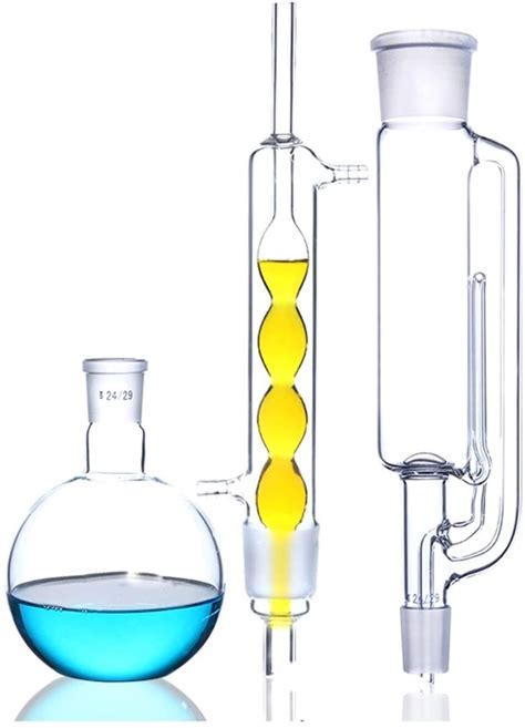 Na Chemistry Lab Glassware Soxhlet Extraction Apparatus Set With