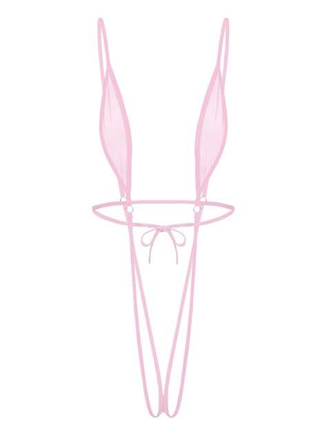 Zaldita Womens Extreme Mini Sling Lingerie Micro Bikini Monokini Tiny