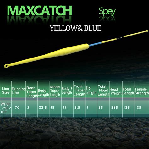 Real Spey Fly Fishing Line Wf7891011f Weight Forward Floating Line