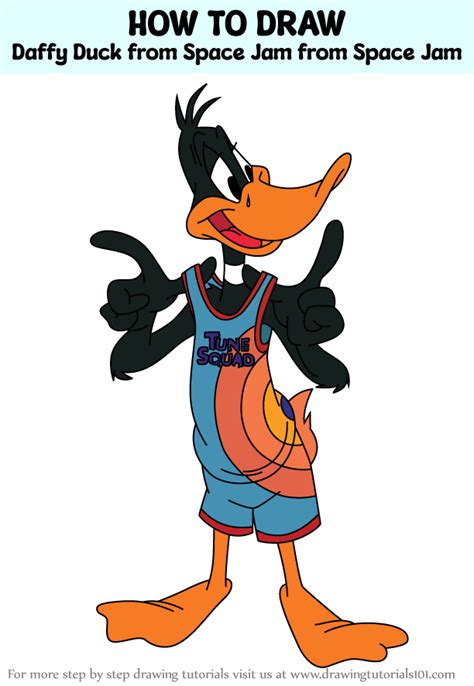 Space Jam Daffy Daffy Duck Space Jam 1996 Warner Bros Soft Plush