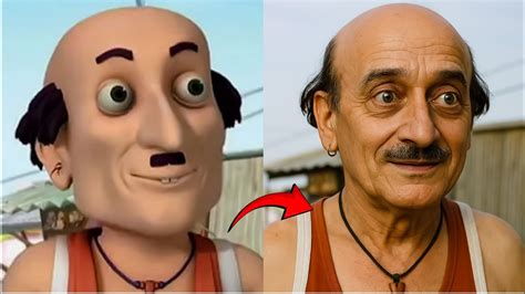 Motu Patlu Characters In Real Life Viralvideo Cartoon Video 😱😯 Youtube