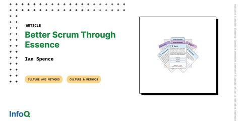 better scrum through essence infoq