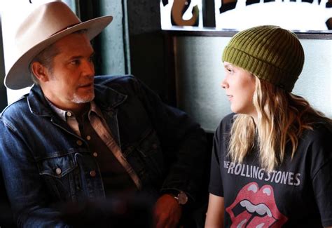 Justified City Primevals Timothy Olyphant On Acting With Daughter Vivian
