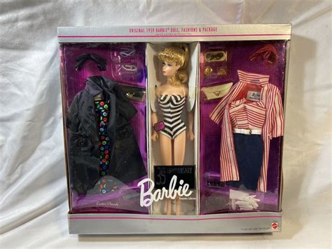 35th Anniversary Barbie Doll T Set Easter Parade Roman Holiday Fashions N Antique Price
