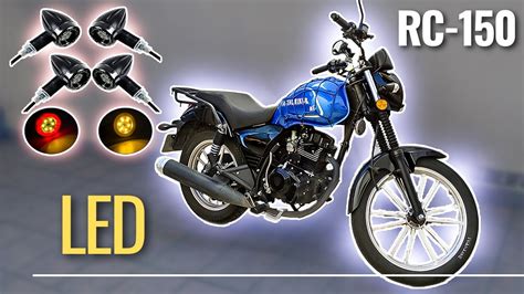 Nuevas Direccionales Led A La Italika Rc 150 Youtube
