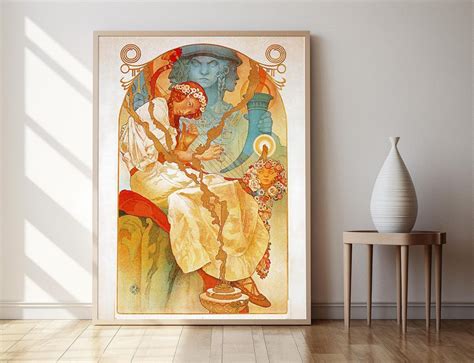 The Slav Epic 1928 Alphonse Mucha Print Etsy