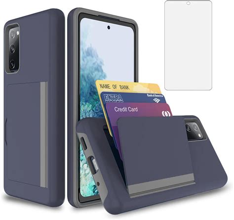 Asuwish Phone Case For Samsung Galaxy S23 Fe 5g With Tempered Glass