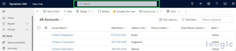 Single Table Search Option In Dataverse Search Microsoft Dynamics 365