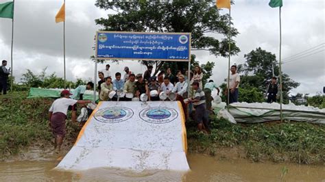 ရေတာရှည်မြို့နယ်၌ သဘာဝရေပြင်များအတွင်း ငါးမျိုးစိုက်ထည့်ခြင်း အခမ