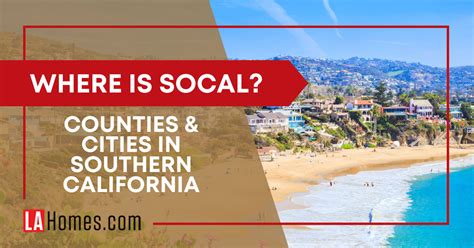 Where Is Socal Counties And Cities In Southern California