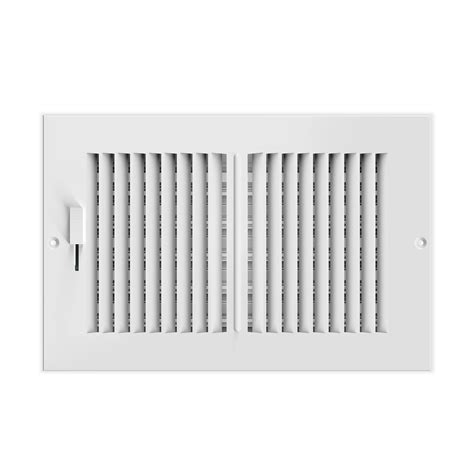 Register Ventilation Grille 6 X 10 White Ac Infinity