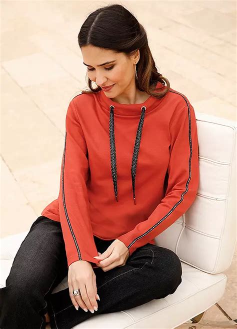 Witt Stand Up Collar Sweatshirt Kaleidoscope