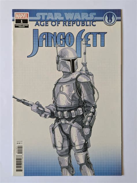 Star Wars Age Of Republic Jango Fett 1 Concept Design Variant