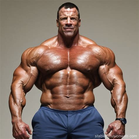 Huge Bulge Filipino Man With Muscles During Gym Ball Sit Muscle Body
