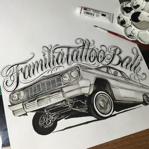 Lowrider Drawings