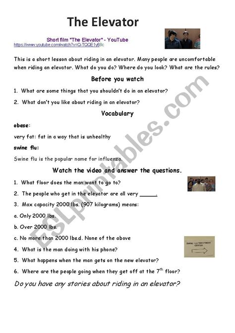 Taking The Escalator Worksheets Printable Planet