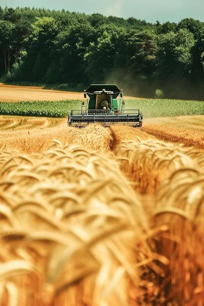 Lagriculture De Précision Technologie Des Machines Agricoles Dans Les Terres Agricoles Outils