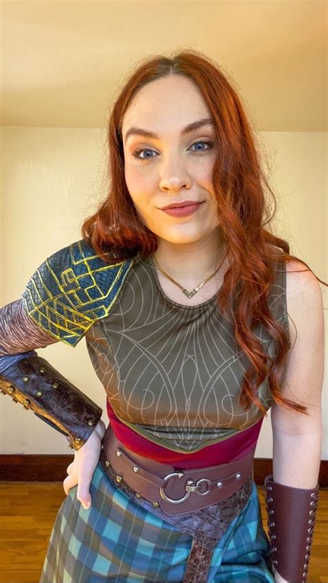 Catti Brie Cosplay Look Forgotten Realms Ra Salvatore Drizzt Dnd