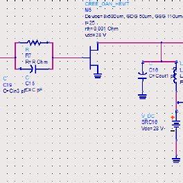Ads Schematic Of The Designed Gan Mmic Power Amplifier Pa With Ideal