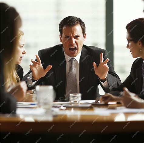 A Person Demonstrating Assertiveness In A Meeting Confidently Expressing Their Opinions While
