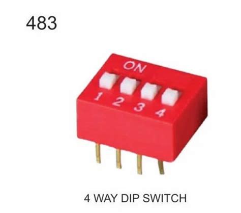 5a Dip Switch 4 Way At ₹ 6 Piece In New Delhi Id 2854080689133