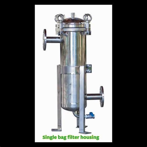 Industrial Water Liquid Filter Filtration Vessel Holder Stainless Steel