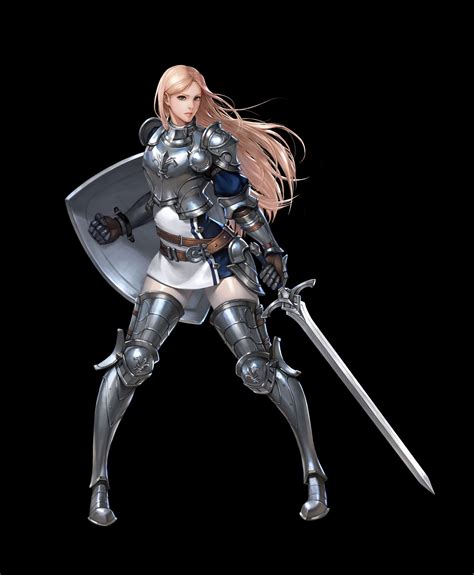 Anime Girl Knight