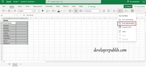 How To Reverse A List In Microsoft Excel DeveloperPublish