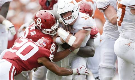 Ou Football Lincoln Riley Working On Clarification For Horns Down