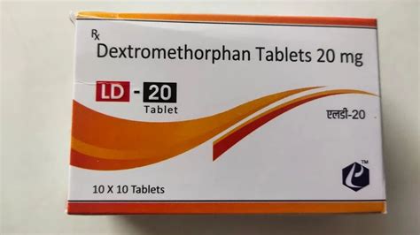 Dextromethorphan Tablets 20 Mg At ₹ 44 Strip Odhav Ahmedabad Id 2848986967630