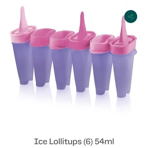 Tupperware Ice Lollitups 54ml 6 Pcs Shopee Singapore