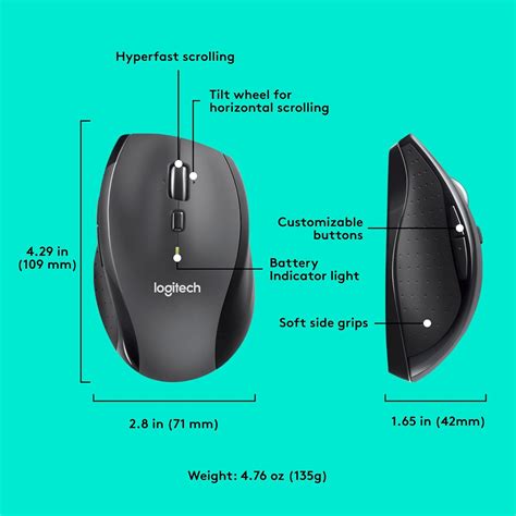 Logitech M705 Marathon Wireless Mouse Rptechqa