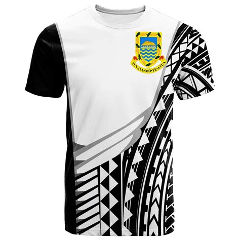 Polynesian Pride Tuvalu Custom T Shirt Athletes Style Shop