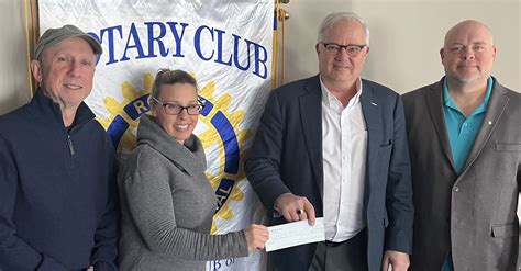 Rotary Check For Camperships Danvers Community Ymca