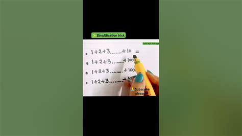 Maths Simplification Trick Answer In One Secondviralshorts