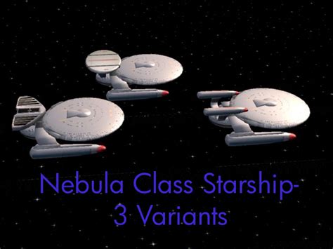 Nebula Class Starship Model Tataforex