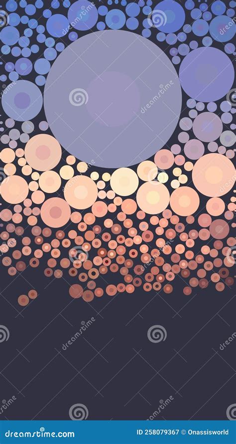 Bubbles Abstract Background Templates Stock Illustration Illustration