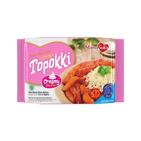 Jual Topokki Mamasuka Kue Beras Korea Toppoki Korean Rice Cake Halal